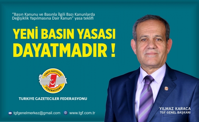 YENİ BASIN YASASI DAYATMADIR! - Mavi Didim Gazetesi